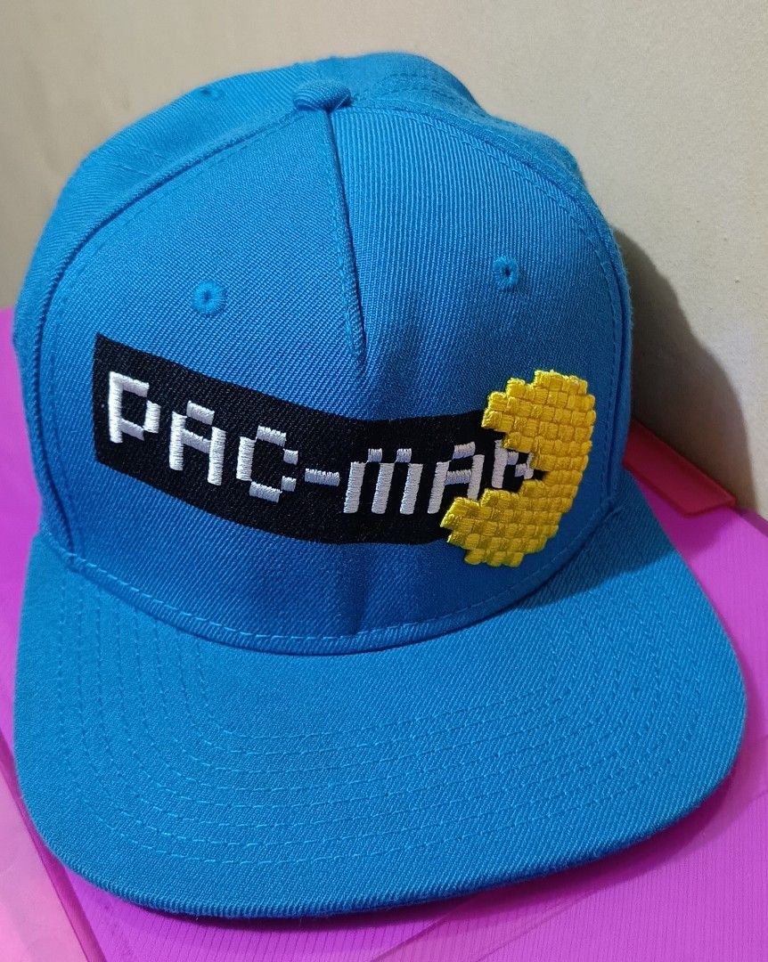 Pac-Man Cap, Men's Fashion, Watches & Accessories, Caps & Hats on Carousell