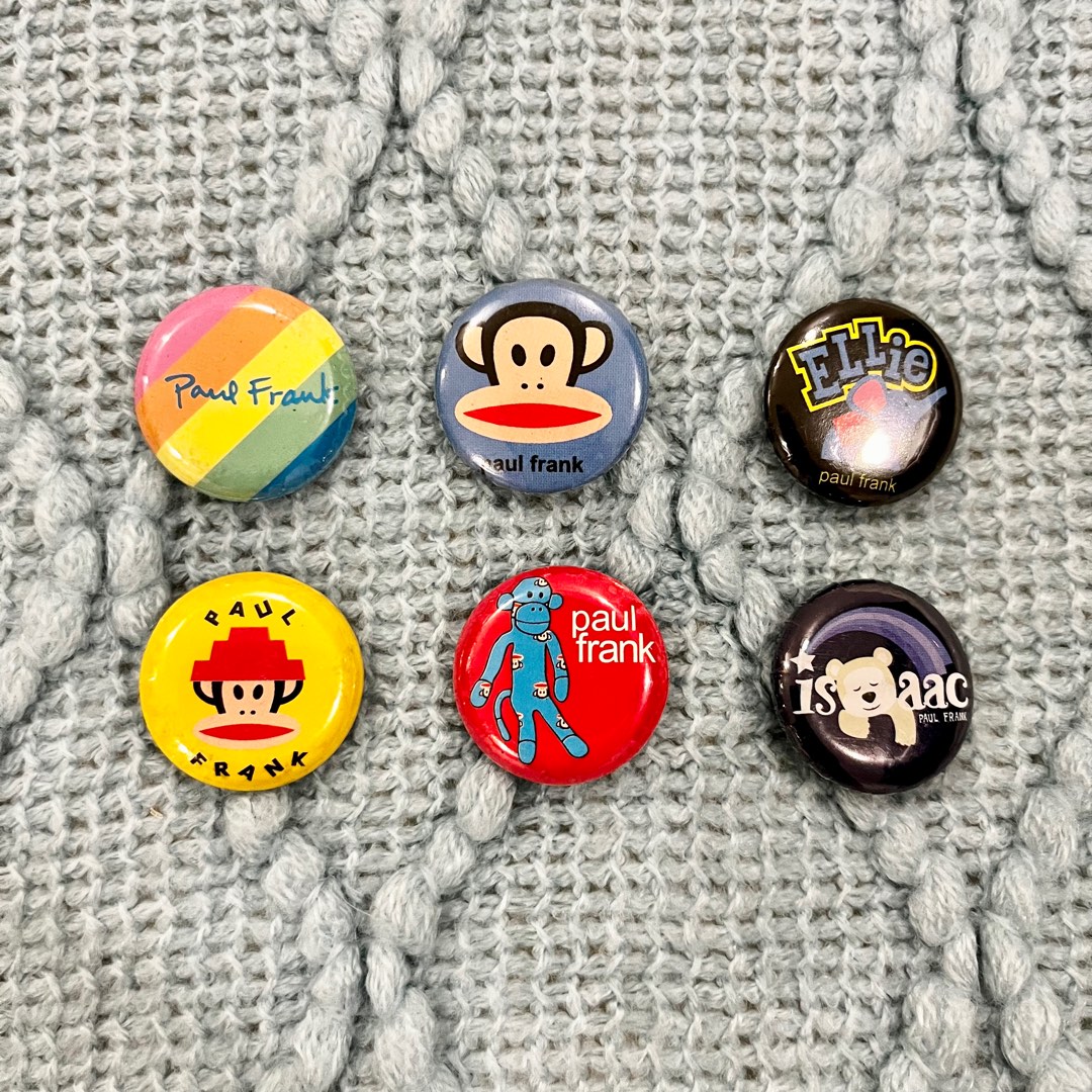 Paul Frank badges / pins, Hobbies & Toys, Memorabilia & Collectibles ...