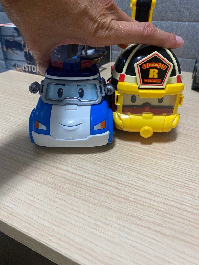 Paw Patrol & Robo Car Poli Toys, Hobbies & Toys, Toys & Games on Carousell
