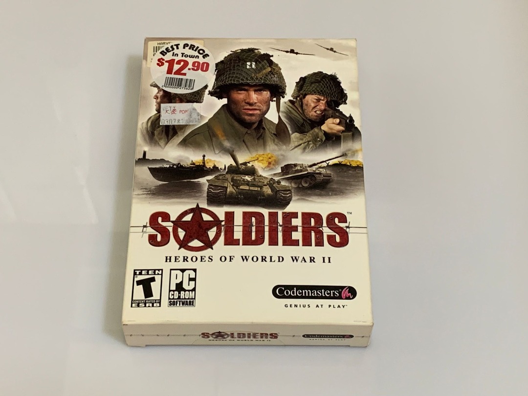 PC Game Soldiers Heroes of World War II (Real-Time Tactics), Video ...