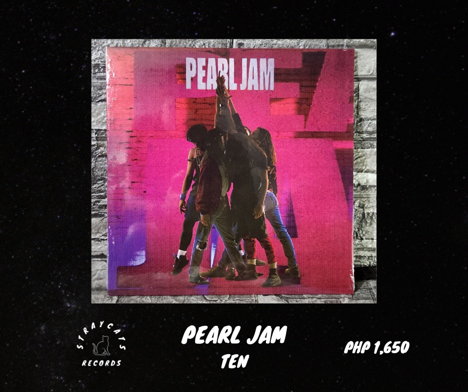 Pearl Jam - Ten, Hobbies & Toys, Music & Media, Vinyls on Carousell