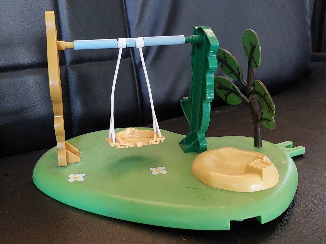 Peppa Pig Slide & Swing playset, Hobbies & Toys, Toys & Games on Carousell