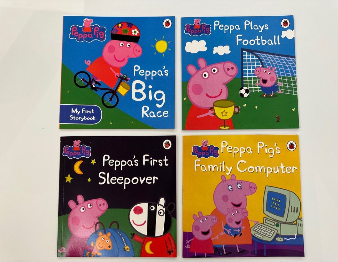Peppa Pig Story Book (10 books), 興趣及遊戲, 書本 & 文具, 小朋友書 - Carousell