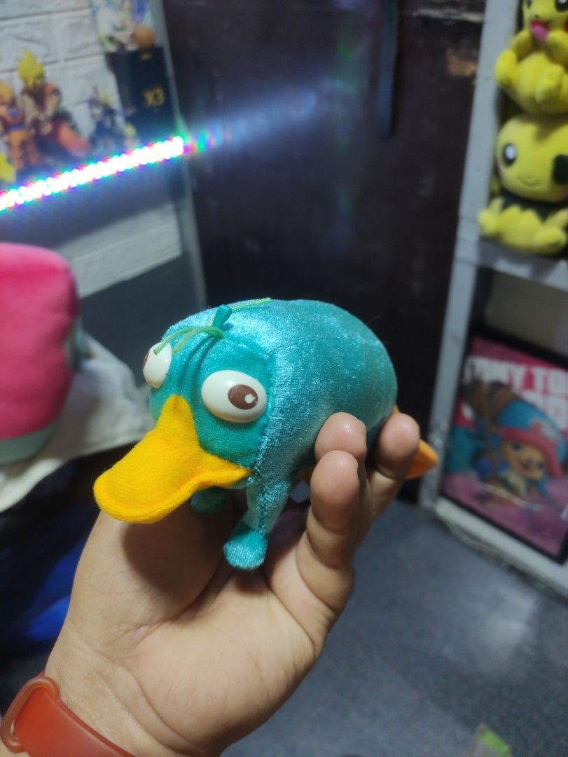 Perry The Platypus Big Plush (Phineas & Ferb), Hobbies & Toys, Toys ...