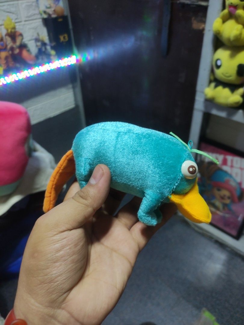 Perry The Platypus Big Plush (Phineas & Ferb), Hobbies & Toys, Toys ...