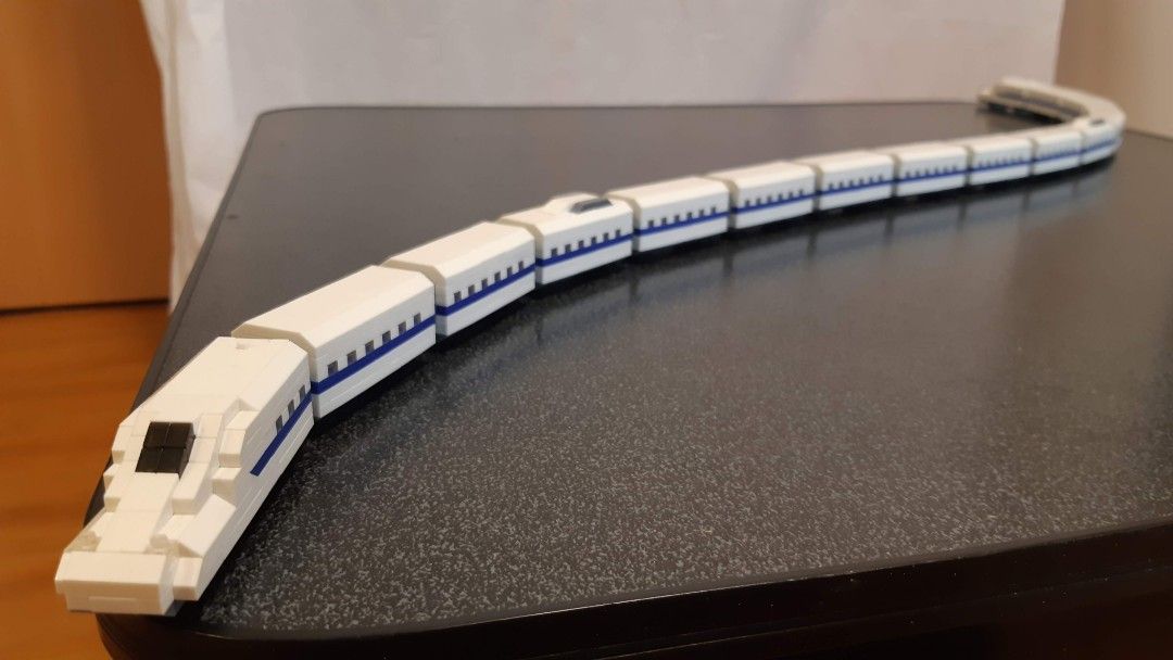 Petit Block Train JR 新幹線 SERIES N700(另有E5, E6, E7, 923系), 興趣及遊戲, 手作＆自家設計, 其他 - Carousell