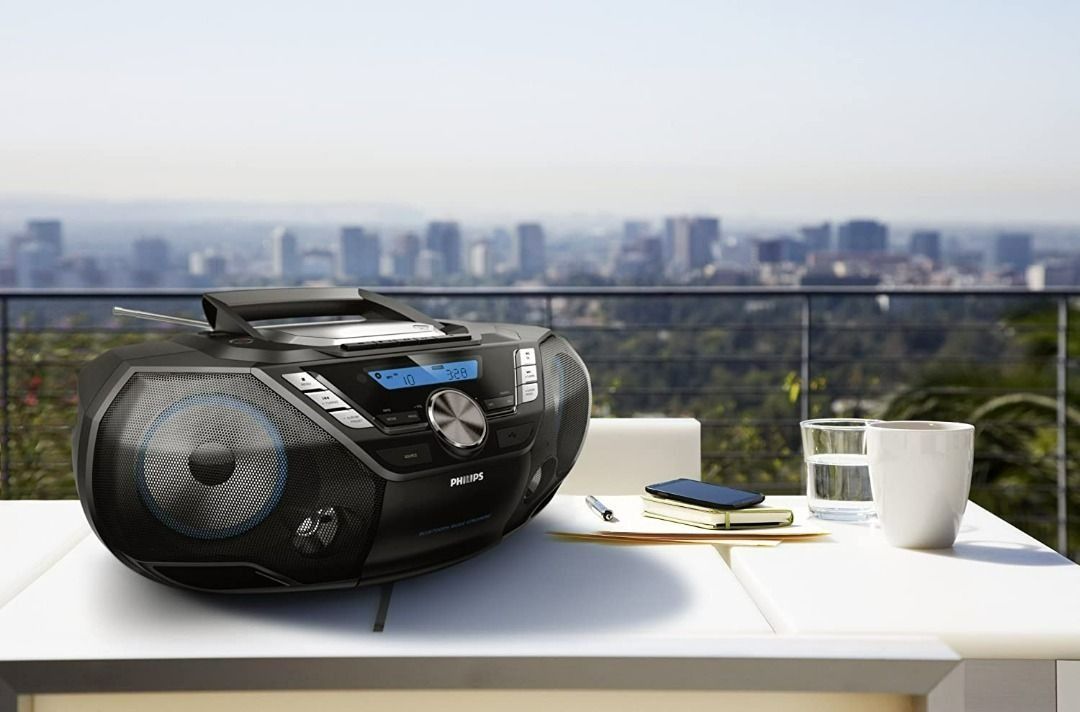 Philips AZB798T/12 Powerful CD Sound Machine, Portable CD player With ...