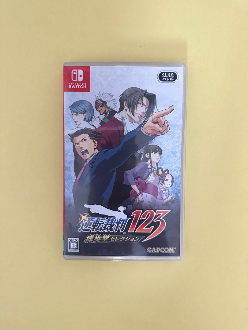 Phoenix Wright: Ace Attorney Trilogy Nintendo Switch game, Video Gaming ...