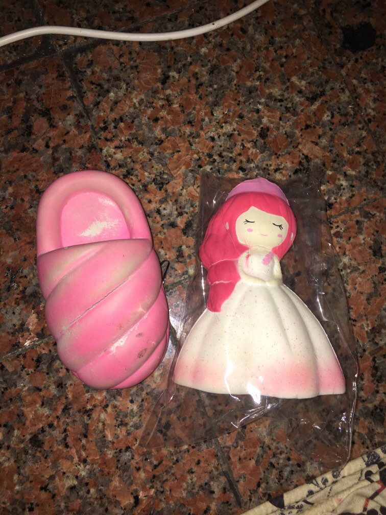 pink squishy combo, Toys & Collectibles, Mainan di Carousell