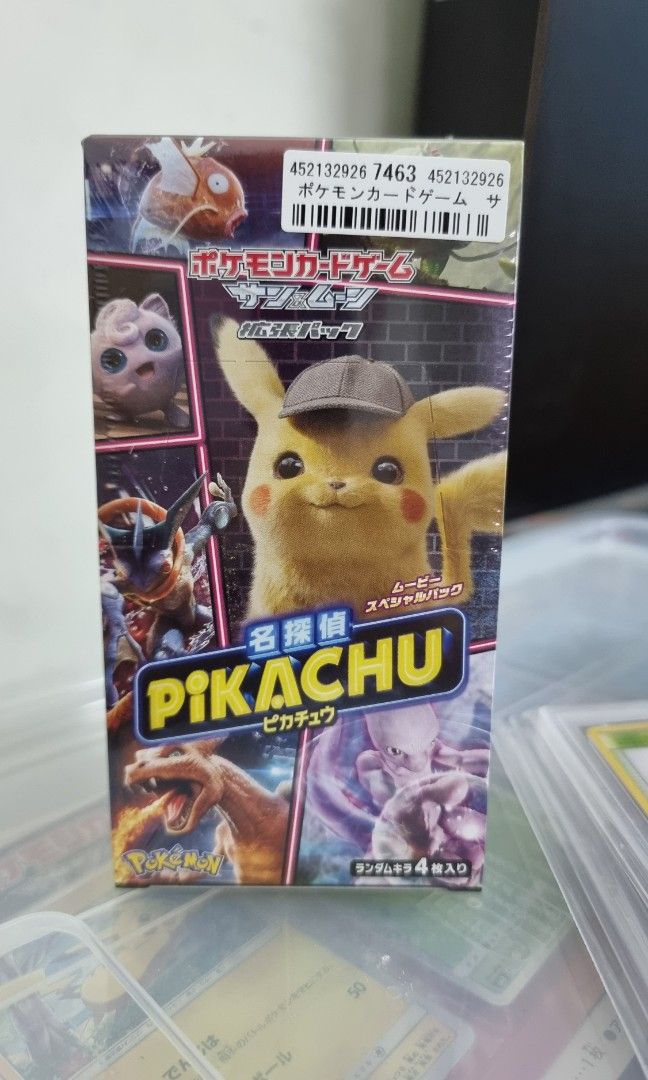 Pokemon detective pikachu japanese booster box, Hobbies & Toys, Toys ...