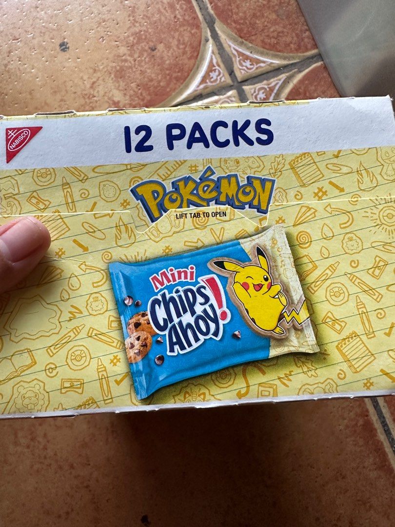 POKEMON LIMITED EDITION Chips Ahoy - NOT FOR CONSUMPTION, Hobbies ...