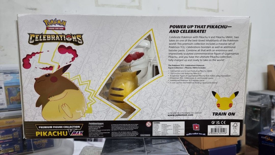 Pokemon premium figure collection pikachu 25th, Hobbies & Toys, Toys ...