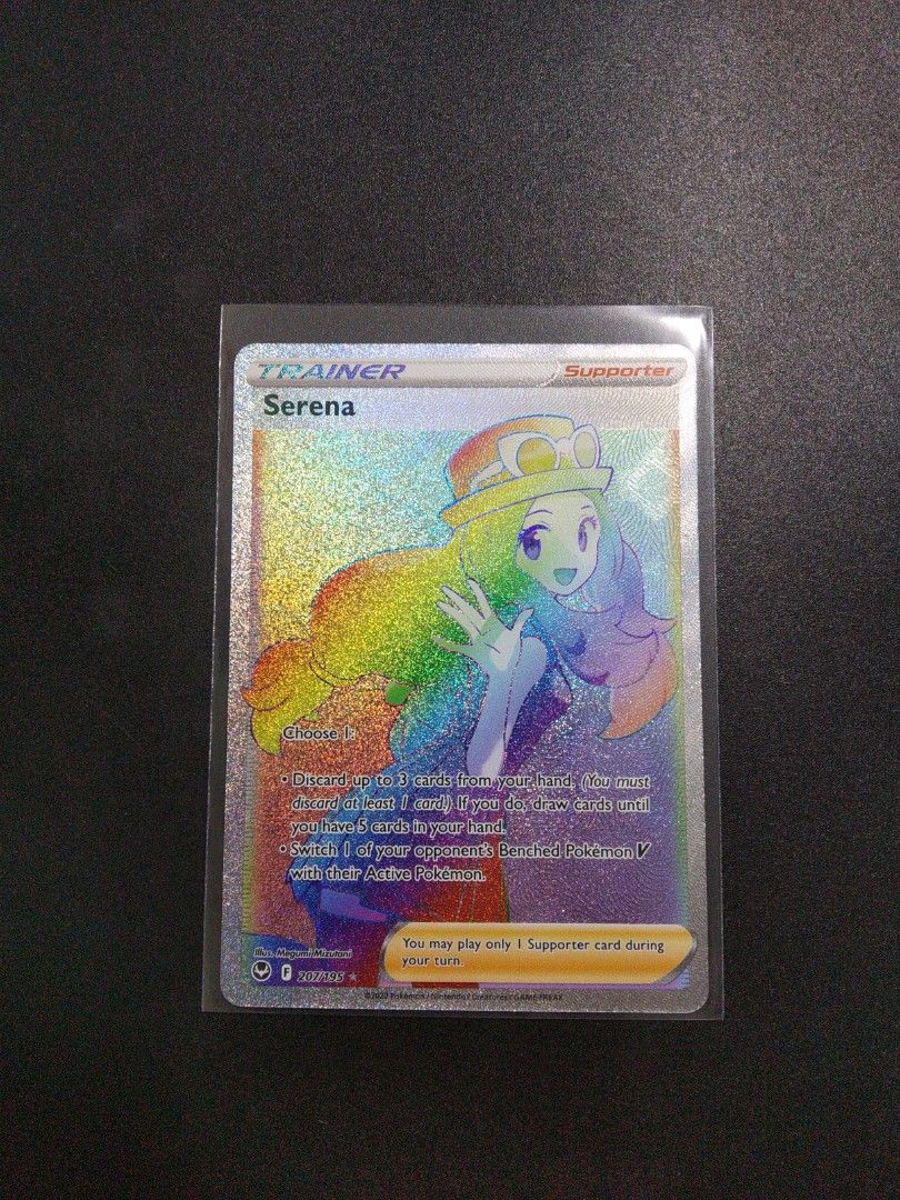 Pokemon TCG Serena Full Art Trainer Hyper Rare - SS12 Silver Tempest ...
