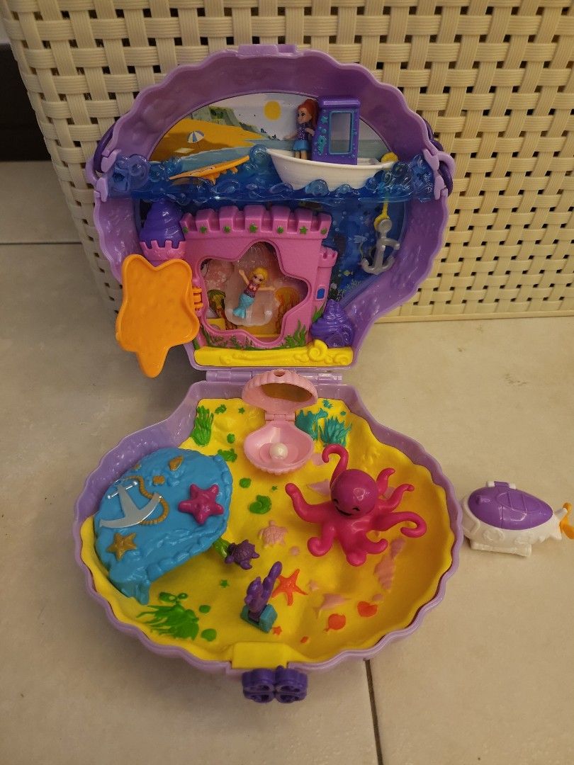 Polly Pocket Shell/Mermaid, Hobbies & Toys, Toys & Games on Carousell