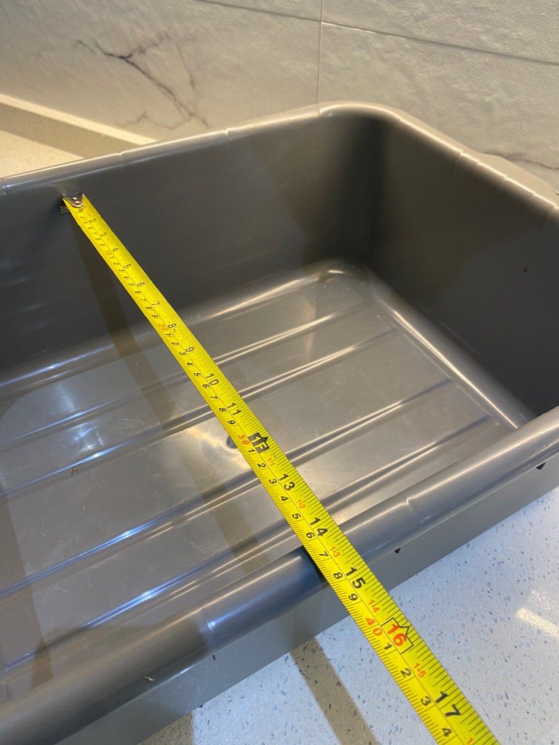 Polyethylene Utility Box / Commercial Bus Tubs / Wash Basins, Furniture & Home Living ...
