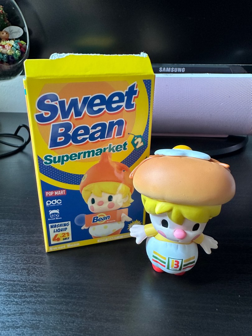 POP MART Sweet Bean Supermarket 2 Series (Yakisoba Bread), Hobbies ...