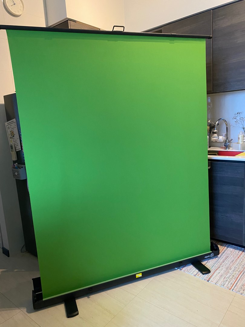 Portable collapsible greenscreen, Computers & Tech, Parts & Accessories ...