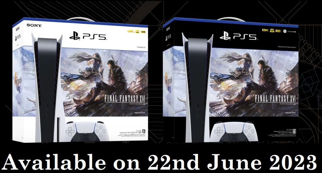 Pre-order Final Fantasy XVI PS5 console bundle, Video Gaming, Video ...