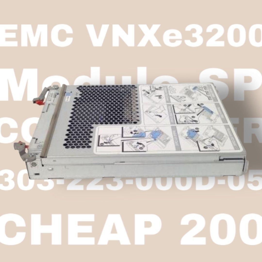 Preowned EMC VNXe3200 Module SP 303-223-000D-05 Controller in Working ...