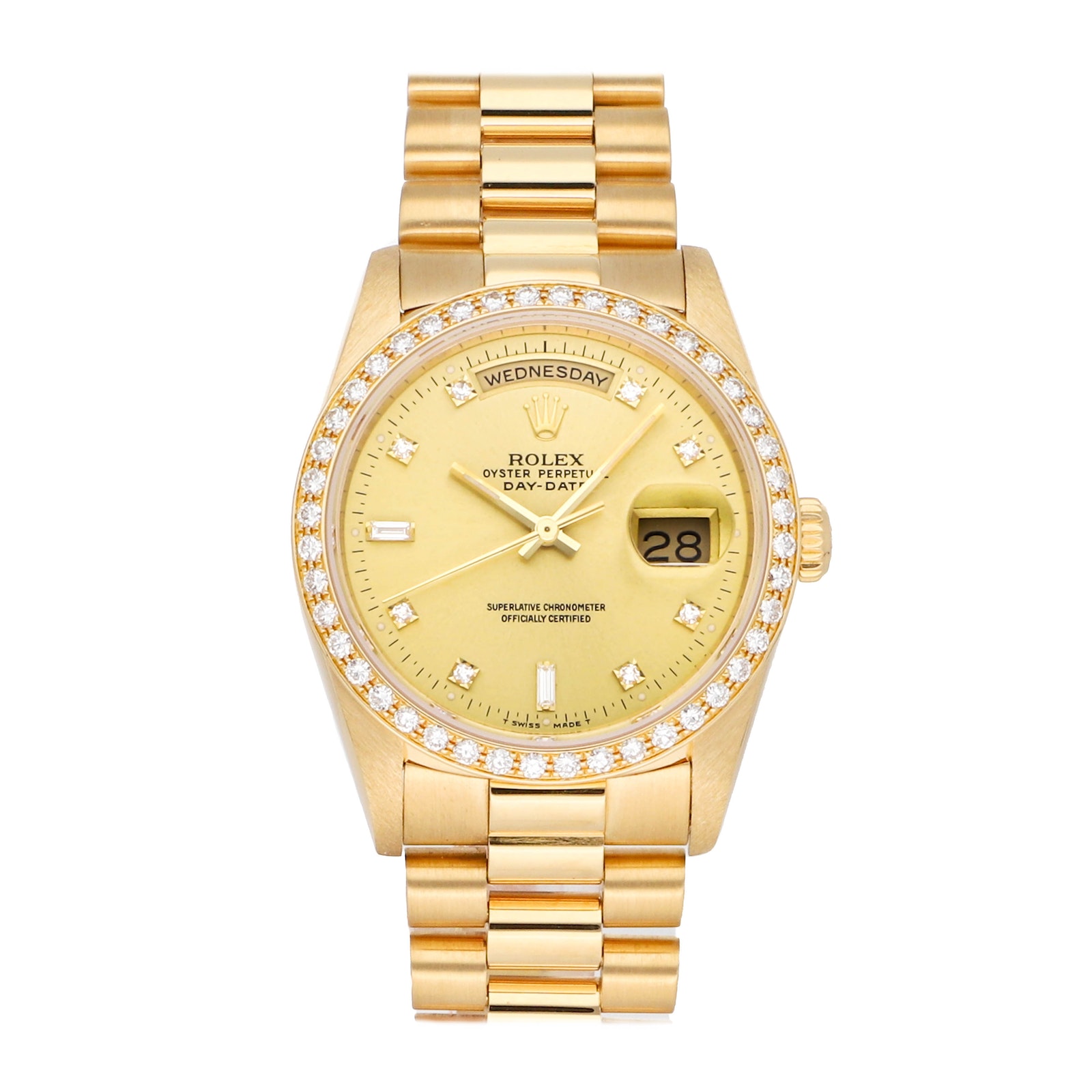 Pre-Owned Rolex Day-Date 18348, Luxury, Watches on Carousell