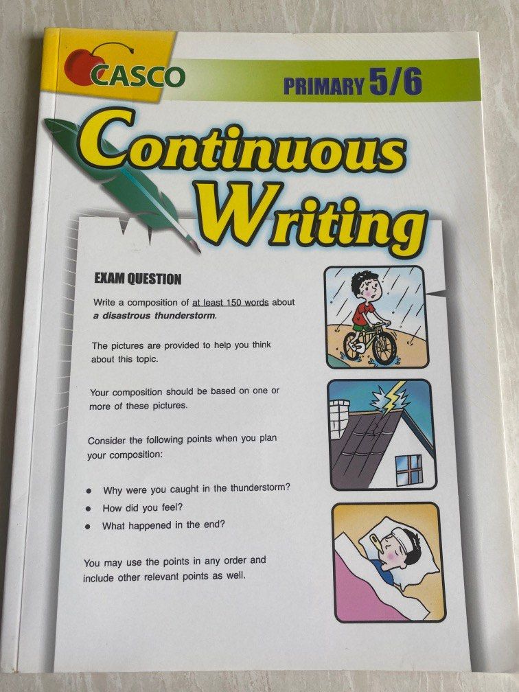 Primary 5/6 continuous writing, Hobbies & Toys, Books & Magazines ...