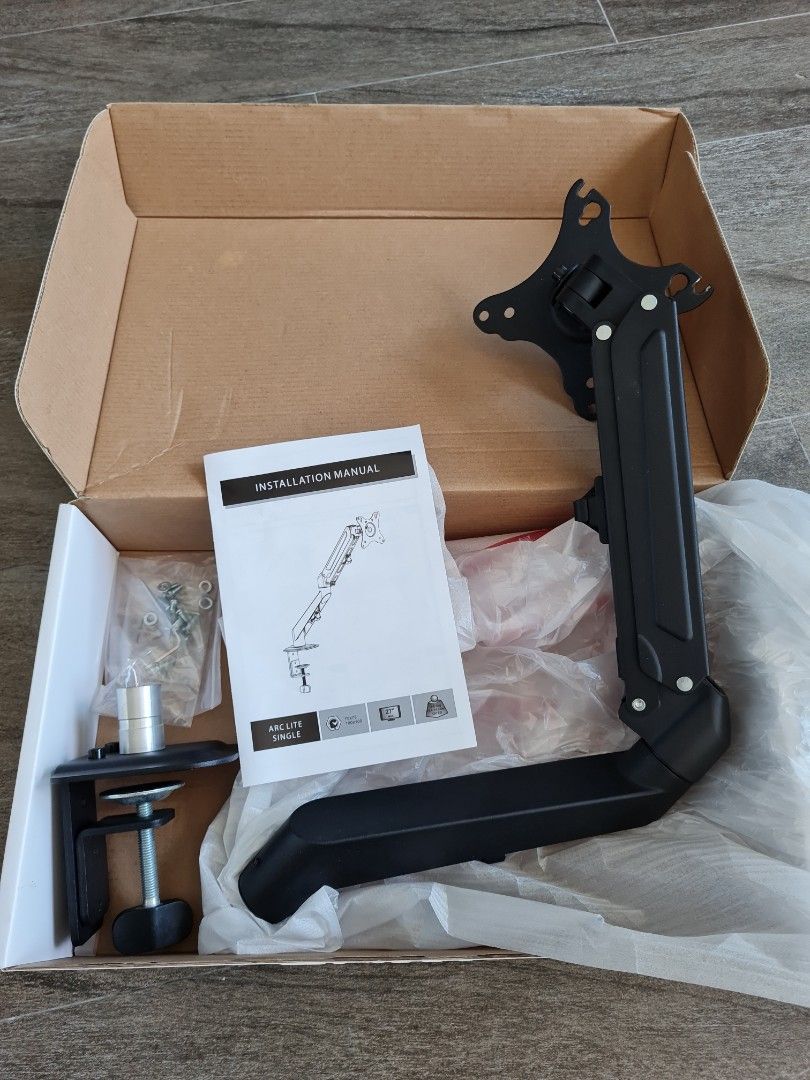 Prism+ Arc Lite Single (Monitor Arm/Stand), Computers & Tech, Parts & Accessories, Monitor ...