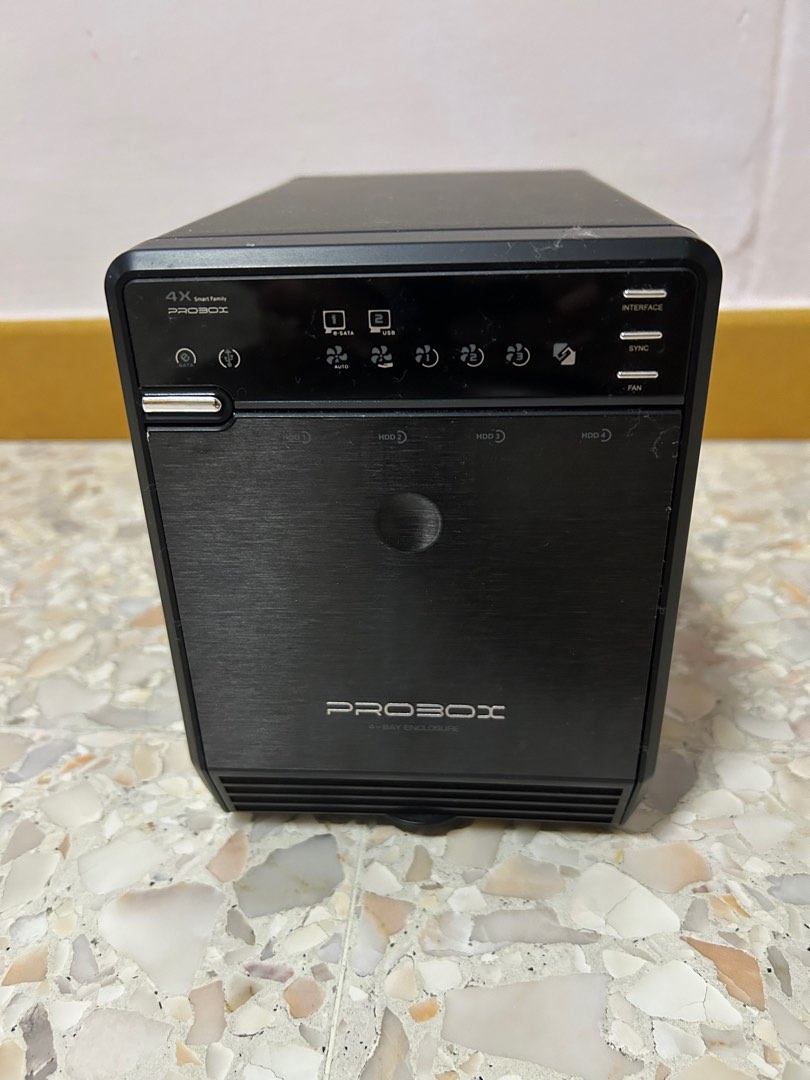 Probox HDD Enclosure 4 Bay, Computers & Tech, Parts & Accessories ...