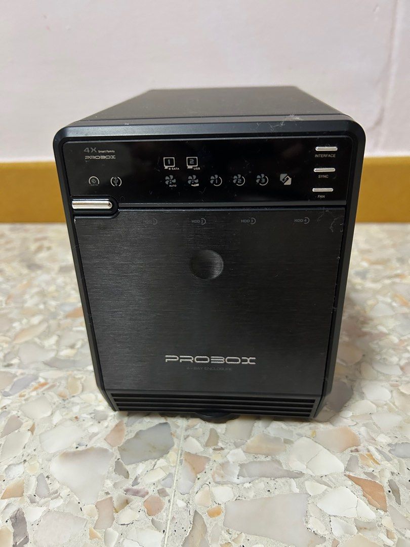 Probox HDD Enclosure 4 Bay, Computers & Tech, Parts & Accessories ...