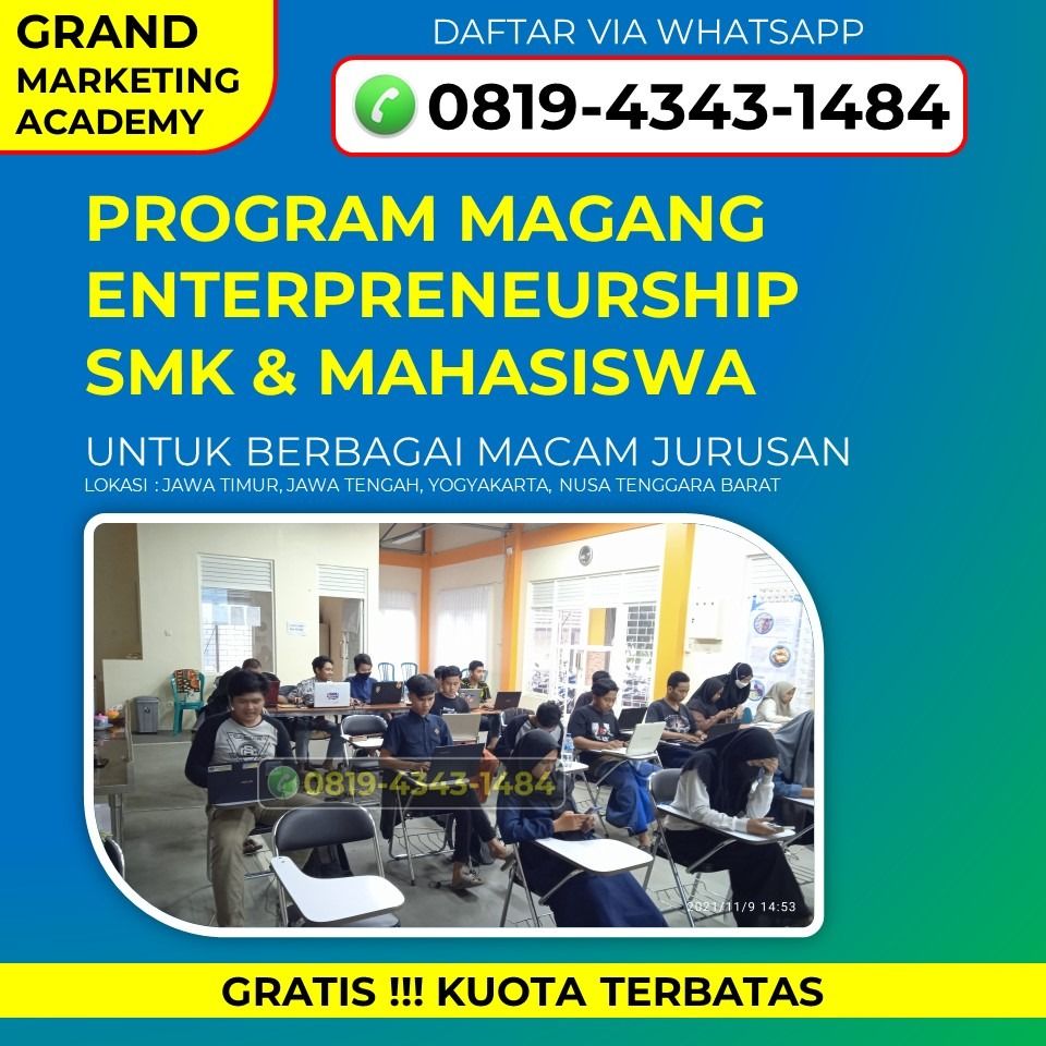 Program Praktek Kerja Lapangan TKJ Kota Malang, Pekerjaan, Magang ...