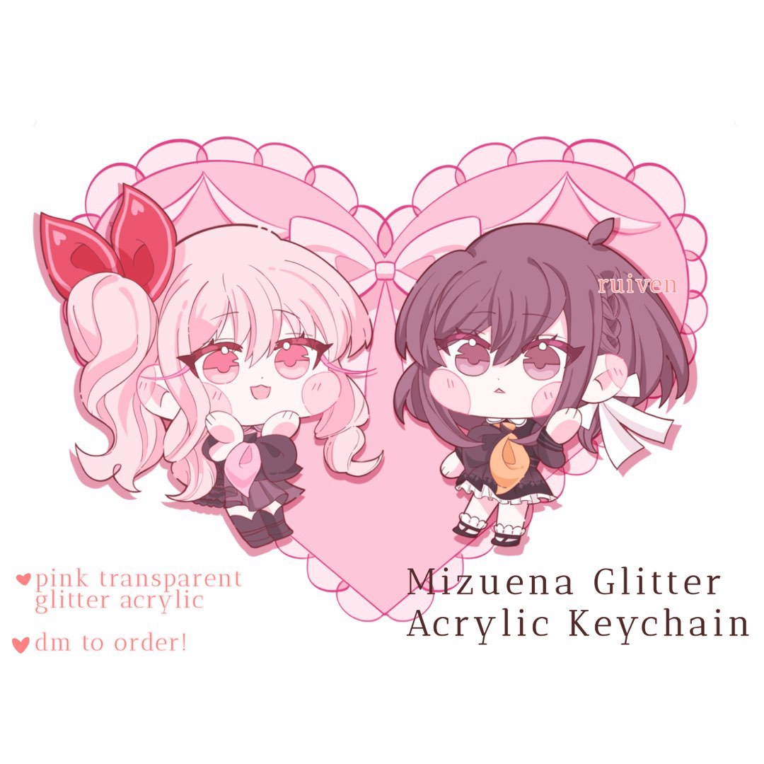 Project Sekai Mizuki and Ena Acrylic Keychain, Hobbies & Toys ...