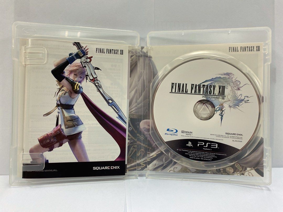 PS3最終幻想13 太空戰士13 FINAL FANTASY13 #日版#二手#角色扮演#電玩遊戲#SONY#PLAYSTATION, 電玩 ...