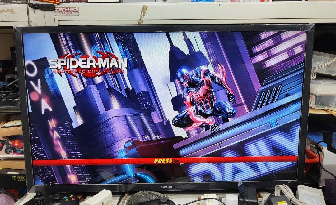 PS3 Spider-Man Shattered Dimensions R1, Video Gaming, Video Games ...