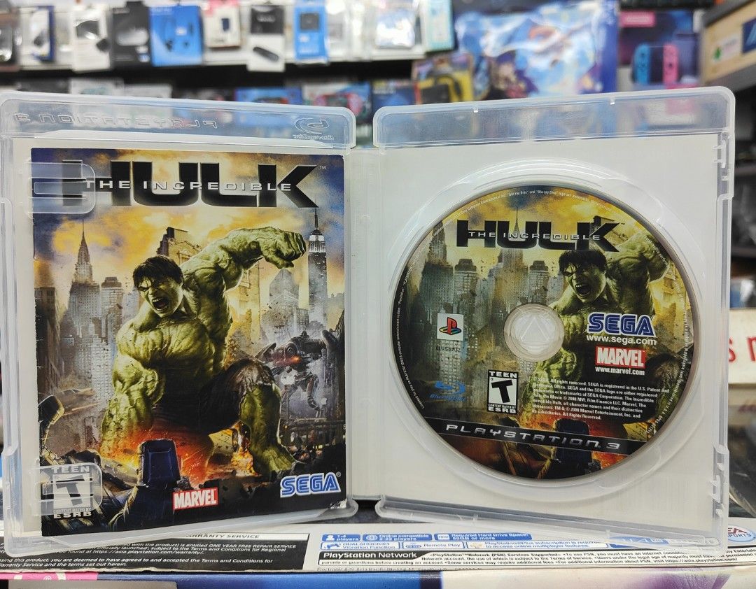 PS3 The Incredible Hulk R1, Video Gaming, Video Games, PlayStation on ...