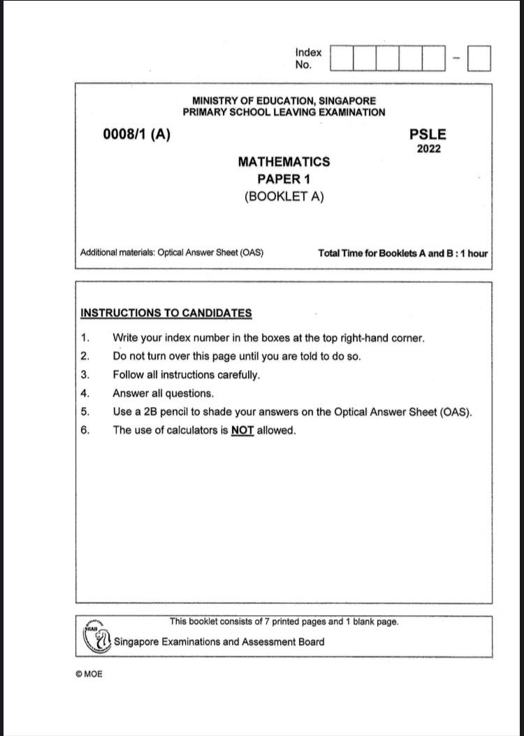 PSLE Math 2022, Hobbies & Toys, Books & Magazines, Assessment Books on ...