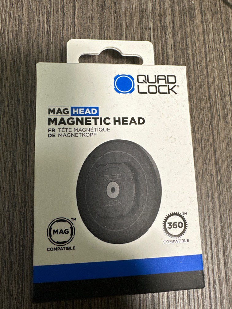 Quad lock magnetic head, 手提電話, 電話及其他裝置配件, 電池及充電器 - Carousell
