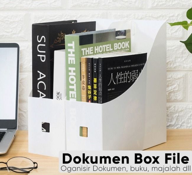 Rak Penyimpanan Dokumen Desktop Storage Box Rak Buku Tempat Dokumen Box File, Buku & Alat Tulis ...