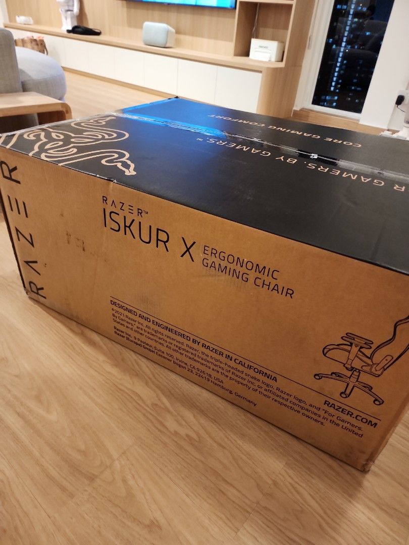 Razer Iskur X Ergonomic Gaming Chair Office IKEA secretlab lab osim ...