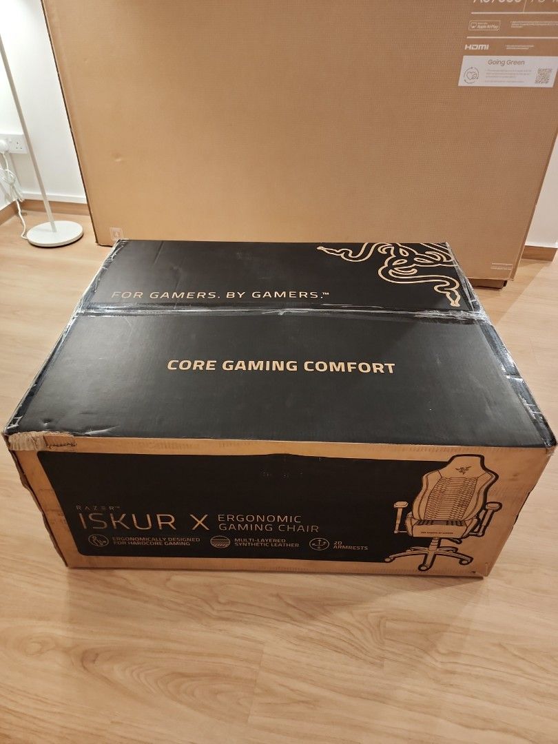 Razer Iskur X Ergonomic Gaming Chair Office IKEA secretlab lab osim ...