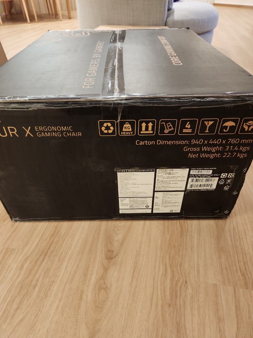 Razer Iskur X Ergonomic Gaming Chair Office IKEA secretlab lab osim ...