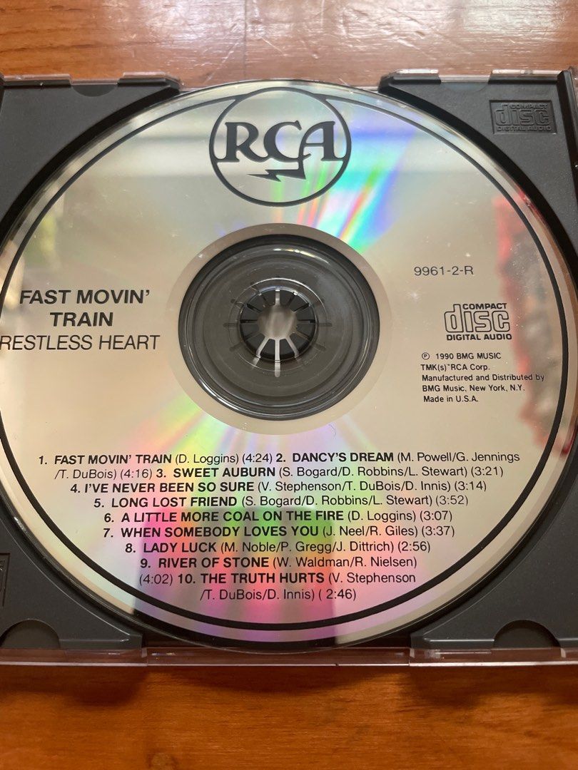 Restless Heart Fast Moving Train CD (USA), Hobbies & Toys, Music ...