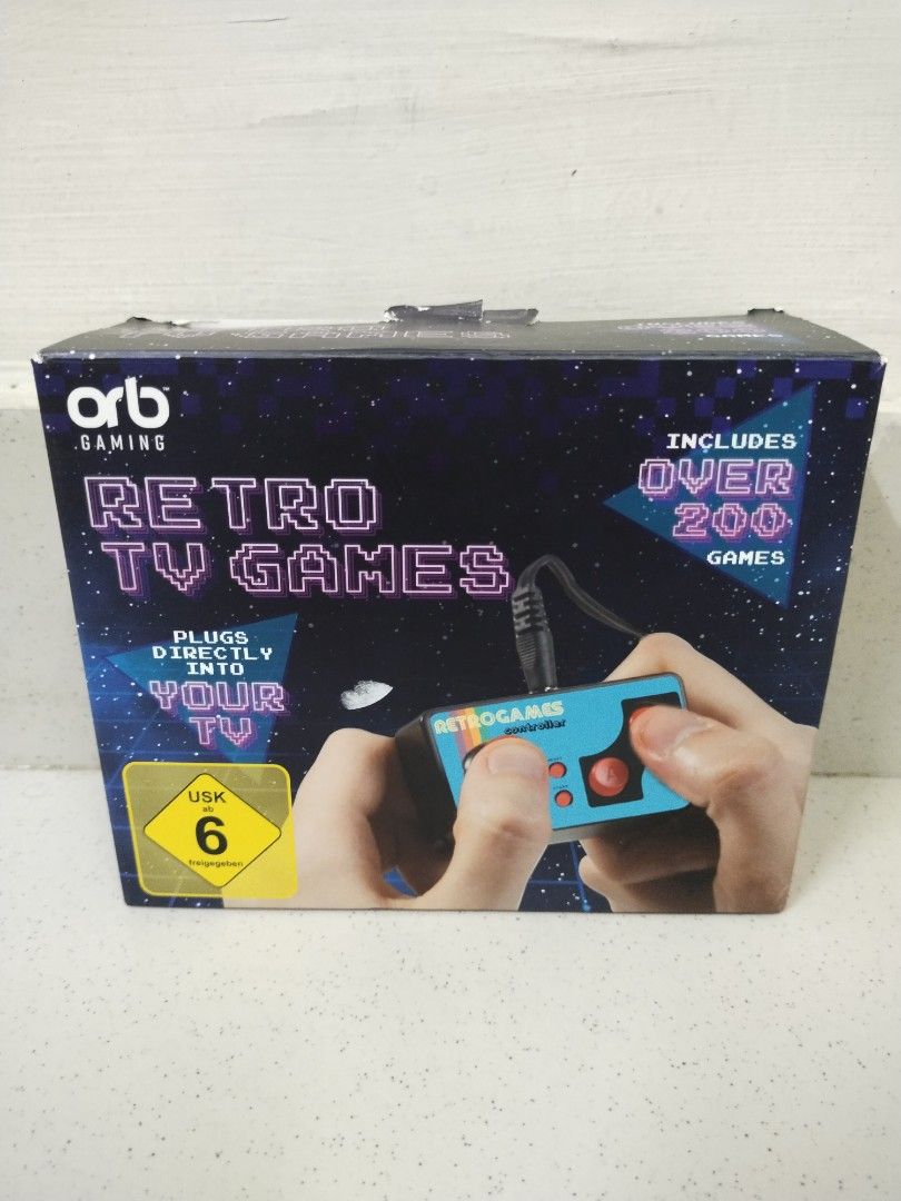 Retro Games 200 in 1 Plug n Play Device by Thumbs Up, Video Gaming ...