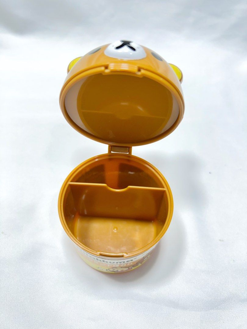 Rilakkuma candy case brown, kotak permen gum gummy, ori Japan, Kitchen ...