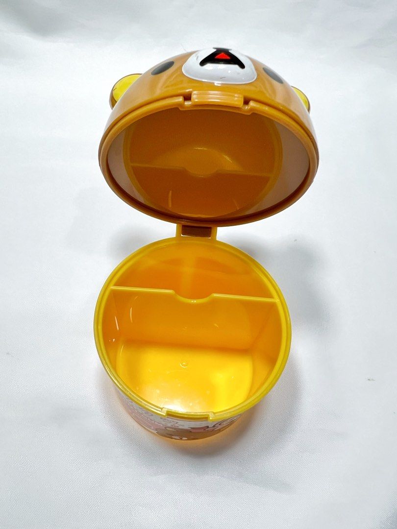 Rilakkuma candy case yellow, kotak permen snack gum, Japan, Kitchen ...