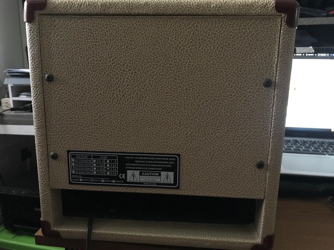 RJ Sound Wave Acoustic Guitar Amplifier 15 watts on Carousell