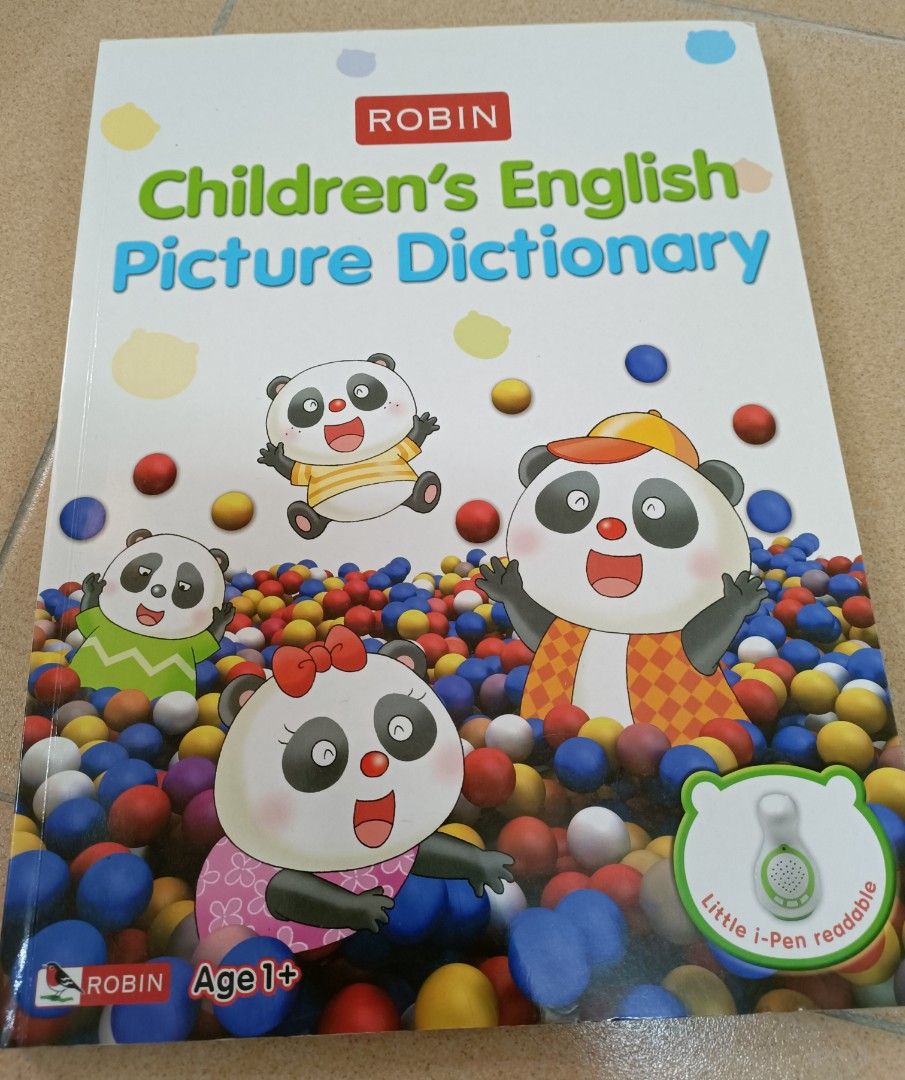 Robin Children's English Picture Dictionary, Hobbies & Toys, Books ...