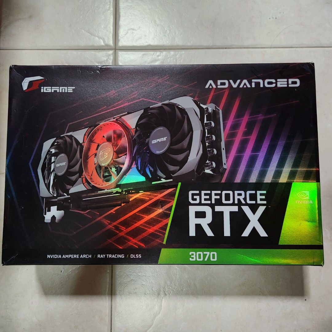RTX 3070 Colorful iGame Advanced OC RTX3070 3080 Graphics Card GPU ...
