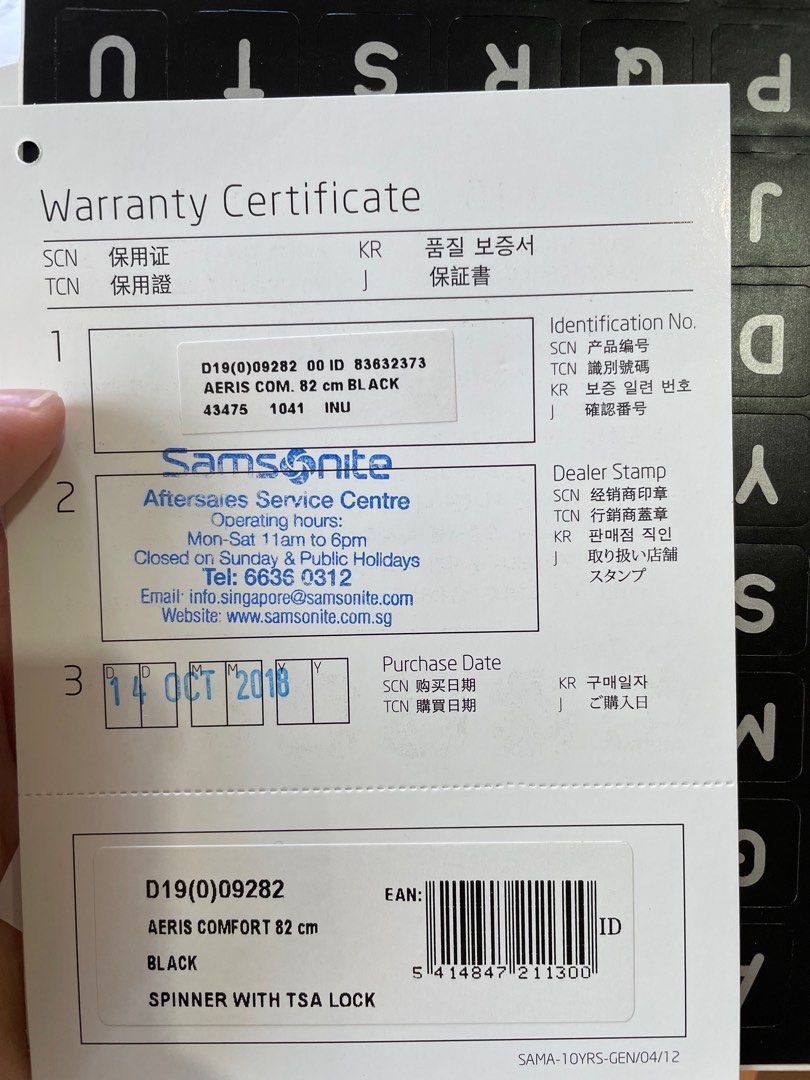 Samsonite Luggage, Hobbies & Toys, Travel, Luggage on Carousell