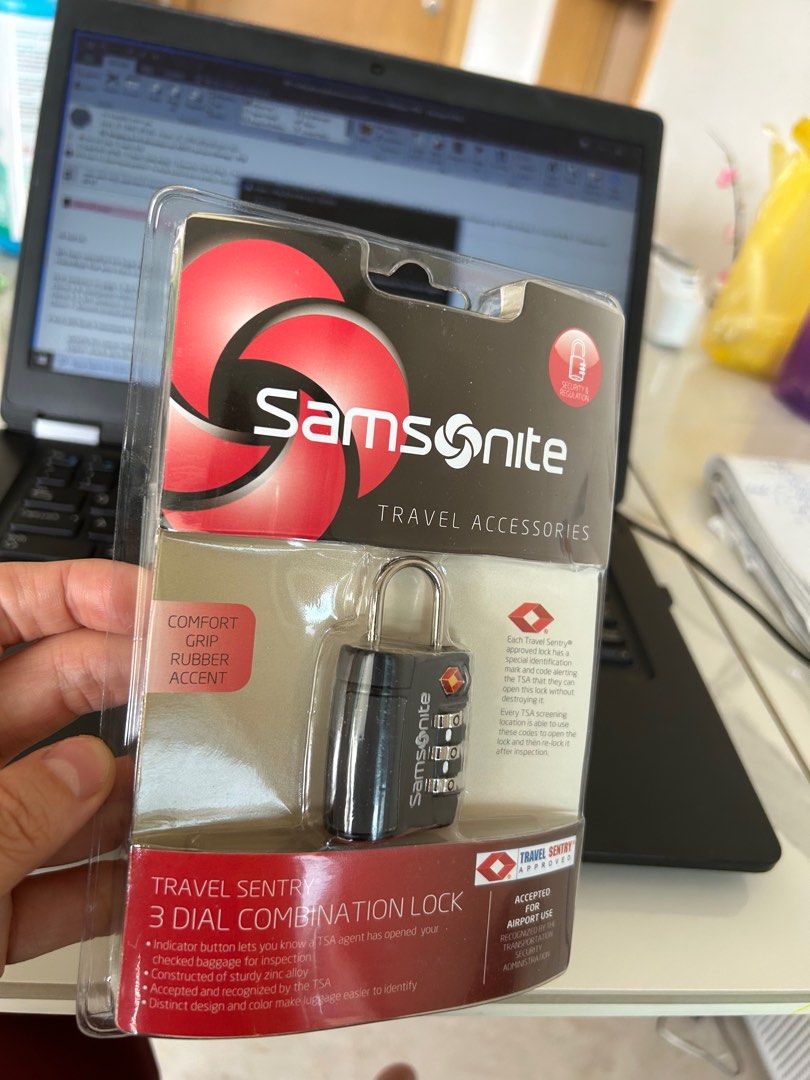 Samsonite travel lock, Furniture & Home Living, Security & Locks, Locks ...