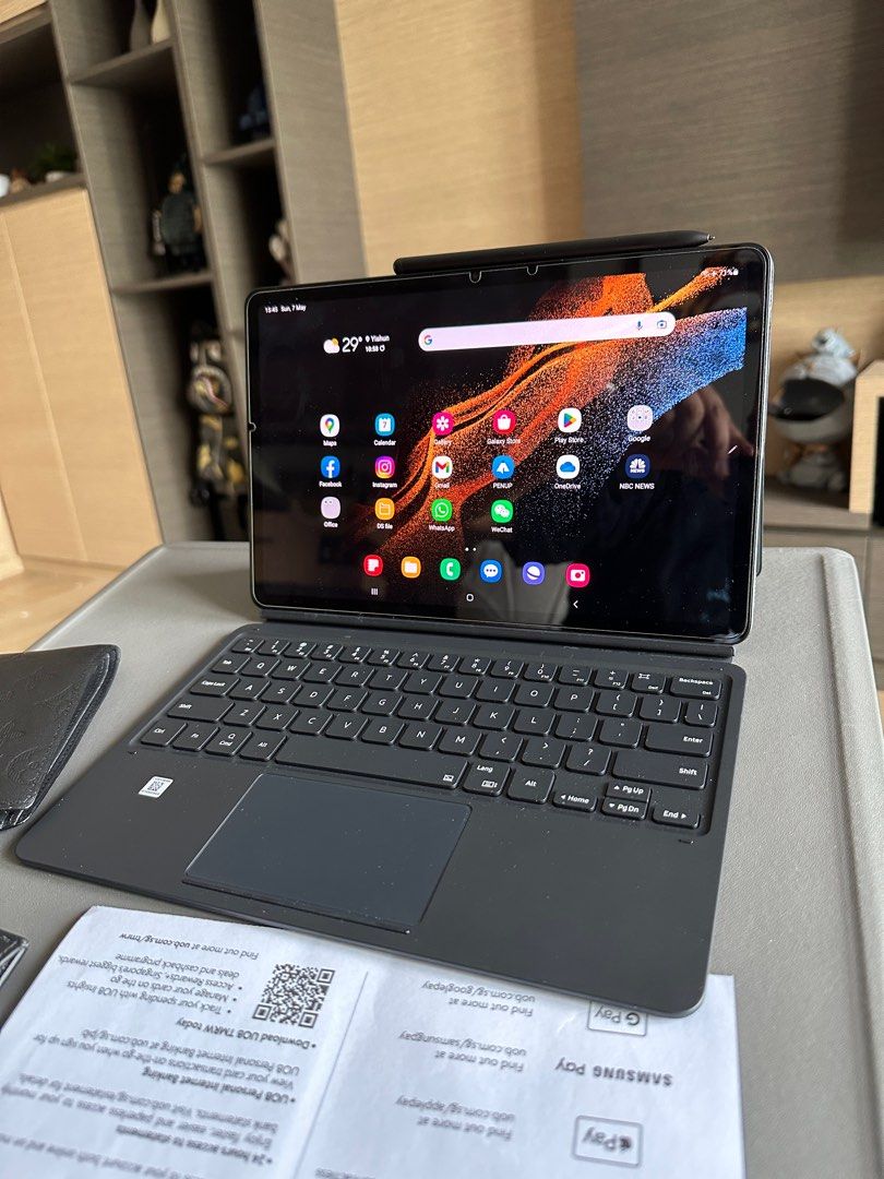 Samsung Tab S8 5G+Samsung key board, Mobile Phones & Gadgets, Tablets, Android on Carousell