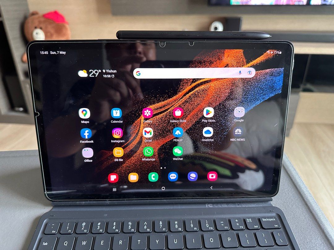 Samsung Tab S8 5G+Samsung key board, Mobile Phones & Gadgets, Tablets ...
